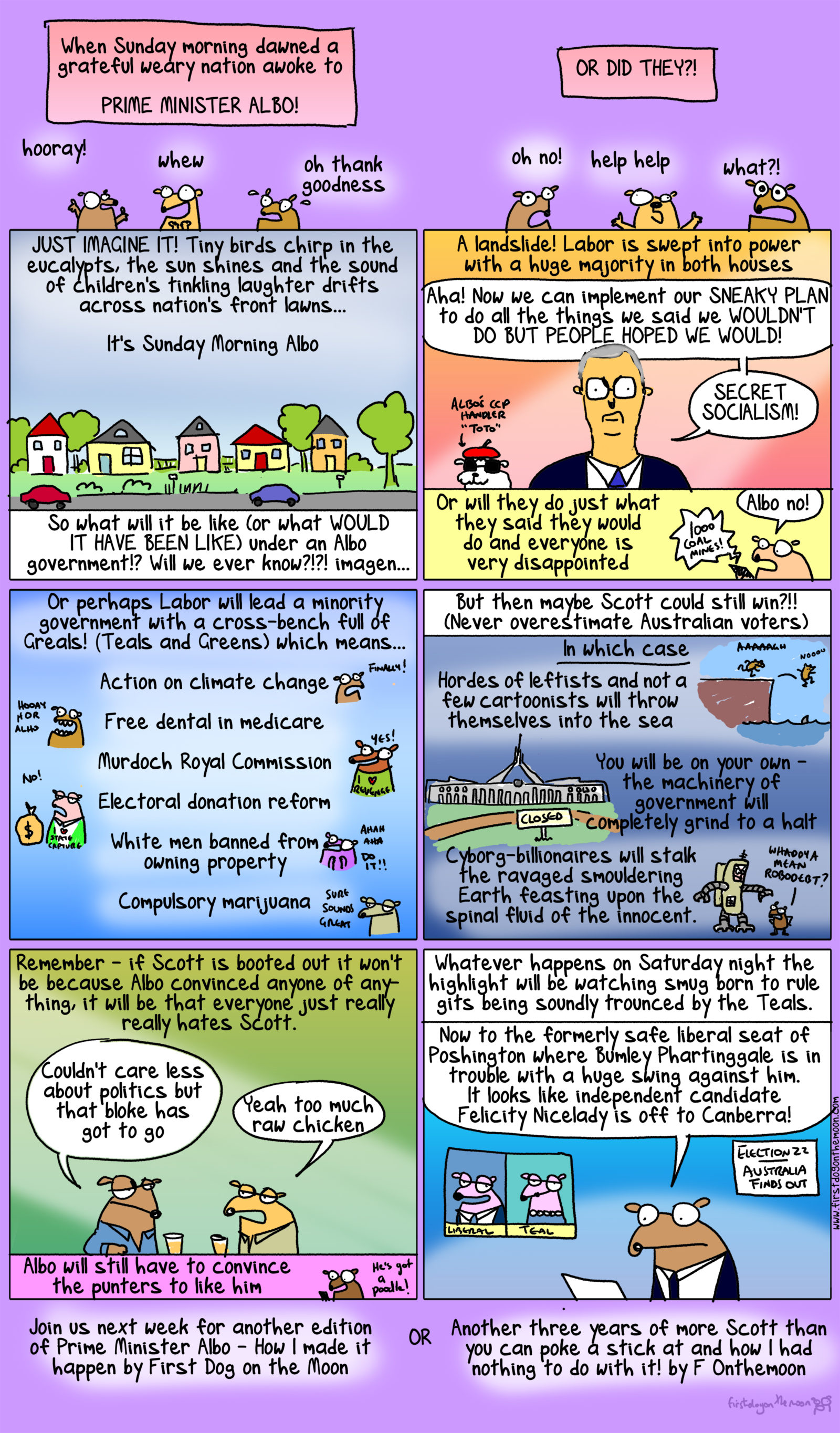 What will it be like (or what WOULD IT HAVE BEEN LIKE) under an Albo ...